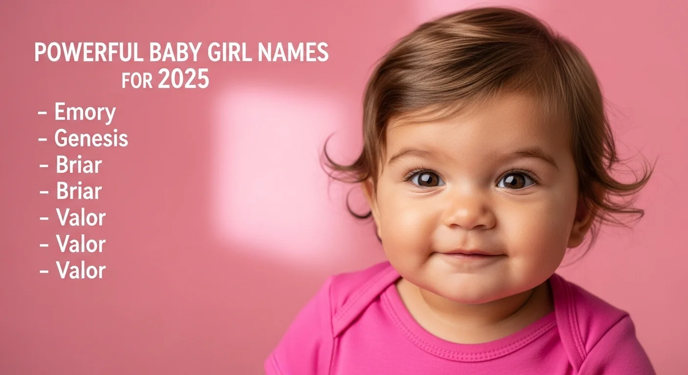 100 Powerful Girl Names That Radiate Strength & Beauty