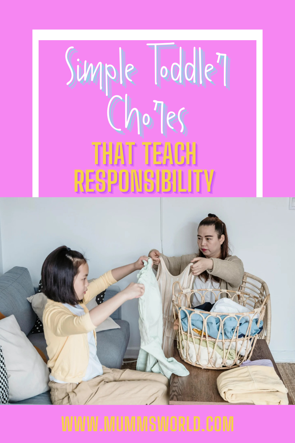 Simple Toddler Chores That Teach Responsibility