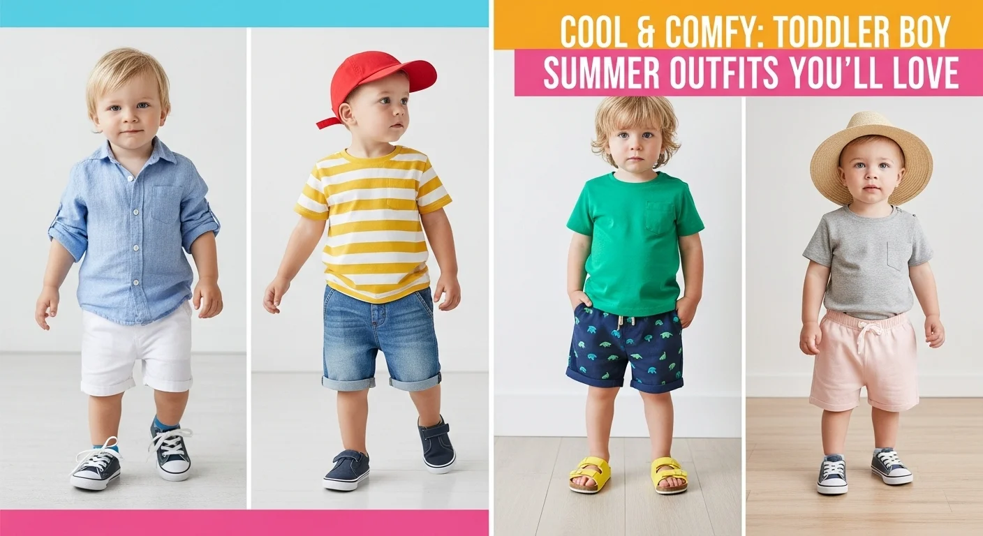 Toddler Summer Outfits for Boys: 10 Cute & Comfy Looks