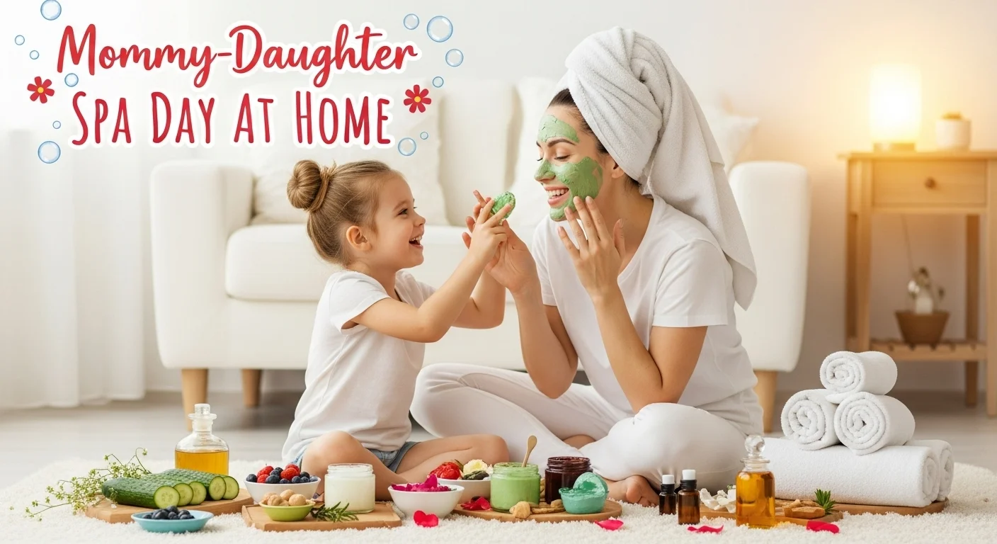 Mommy Daughter Spa Day at Home: Fun Bonding Ideas